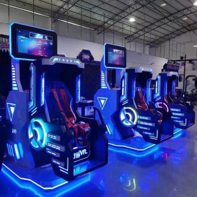 China Dreamland 360 VR Simulator Chair 200x91x260cm 9D Fishing Game Machine with 19/21/42 Touch Screen for sale