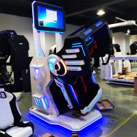 China Dreamland 360 VR Simulator Chair 200x91x260cm 9D Fishing Game Machine with 19/21/42 Touch Screen for sale