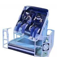 China Dreamland VR 360 Simulator Double Player Roller Coaster with 160×210×210 cm Dimensions and 110V/220V Voltage for sale