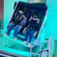 China Dreamland VR 360 Simulator Double Player Roller Coaster with 160×210×210 cm Dimensions and 110V/220V Voltage for sale