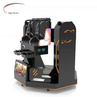 China Dreamland VR 1080 Double Players Roller Coaster Simulator 720° Rotation 9D Virtual Reality Chair 200kg Capacity for sale
