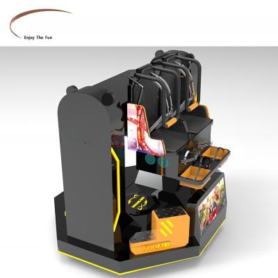 China Dreamland VR 1080 Flight Simulator with 720° and 1080° Rotation | 9D Roller Coaster Machine 2.25×2.15×2.3m Metal Frame for sale
