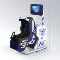 China Crazy Arcade 360 VR Roller Coaster Machine 9D with 200kg Capacity and 3 DoF Motion Platform for sale