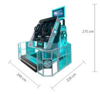 China VR 360 Game Machine Intel L5 6400 GTX1050Ti 4GB High Definition Virtual Reality Gaming for Ages 8 for sale