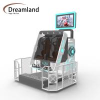 China Customize 9D VR Roller Coaster Simulator VR 360 Game Machine With VR Movement Platform GTX1050Ti 4GB Ram Customizable Plug Type for sale