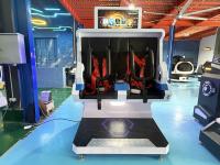 China VR 360 Degree Rotating Roller Coaster Simulator 9D Virtual Reality Game Machine for Arcade for sale