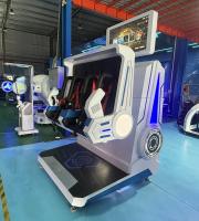 China VR 360 Degree Rotating Roller Coaster Simulator 9D Virtual Reality Game Machine for Arcade for sale
