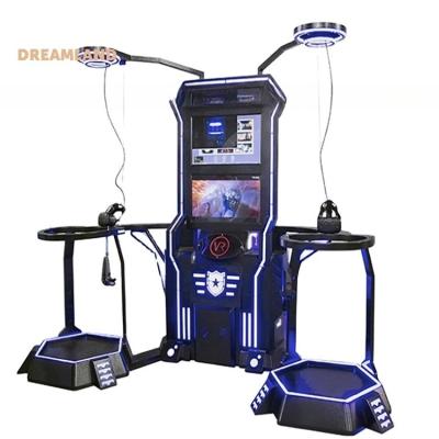 China VR Magic Box 2-Player Gaming Simulator with 9D VR Technology | 110V/220V Voltage | 60 Games Library for sale