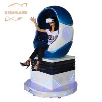 China Dreamland Single VR Egg Chair 9D Virtual Reality Coin Pusher with 19-42