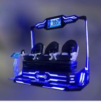 China 3-Seat 9D VR Cinema Simulator with 3DOF Motion Technology - 245x130x245cm CE Certified Industrial Grade for sale
