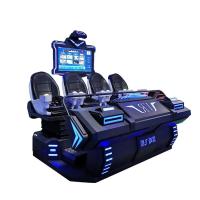China Professional 9D VR 4-Seat Cinema Dynamic Sports Chair with 3 DoF Motion Platform and 200kg Capacity for sale