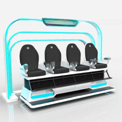 China Commercial 9D VR Cinema System 4 Seats 300×175×210cm 380V Electric Platform for Theme Parks for sale