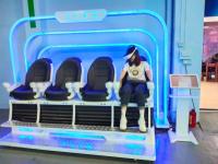 China Commercial 9D VR Cinema System 4 Seats 300×175×210cm 380V Electric Platform for Theme Parks for sale