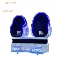China Two Players 9D Egg VR Cinema 205×110×200cm 200kg Capacity with 140 Games for Amusement Rooms for sale