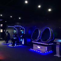 China Dreamland 9D VR Egg Chair 360 Roller Coaster 200kg Capacity 205cm for sale
