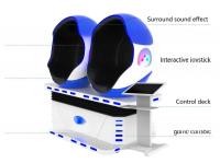 China Dreamland 2 Seats 9D VR Egg Cinema 205x110x200cm 200kg Capacity Virtual Reality Simulator for sale