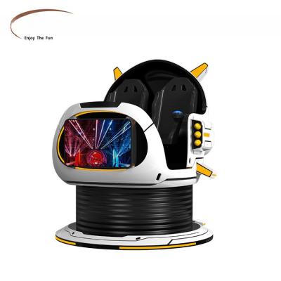China 9D VR Panda Adventure 2 Seats Virtual Reality Simulator 190x195x220cm 110V-380V for sale