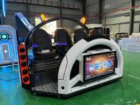 China 4 Player 9D VR Cinema Equipment 250cm 270cm 260cm Panda Adventure Arcade for sale
