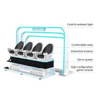 China 600KG 9D VR Cinema 4-Seat Immersive Movie Theater 1200W CE Certified for sale