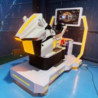 China Dreamland VR Motorcycle Simulator 5Cbm 3 DOF Platform with 42 Inch Screen and CE Certification for sale