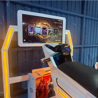 China Dreamland VR Motorcycle Simulator 5Cbm 3 DOF Platform with 42 Inch Screen and CE Certification for sale