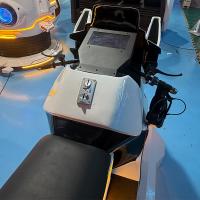China Dreamland VR Motorcycle Simulator 5Cbm 3 DOF Platform with 42 Inch Screen and CE Certification for sale