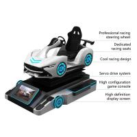 China 220V Virtual Reality Race Car Simulator with 2500W Power and Deepoon Glasses - 245x160x175cm Commercial Unit for sale