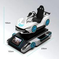 China 220V Virtual Reality Race Car Simulator with 2500W Power and Deepoon Glasses - 245x160x175cm Commercial Unit for sale