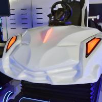 China 220V Virtual Reality Race Car Simulator with 2500W Power and Deepoon Glasses - 245x160x175cm Commercial Unit for sale