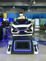 China 4CBM VR Car Racing Simulator 9D with 32-inch Display and 220V/2500W Power - Deepoon E3 VR Glasses for sale