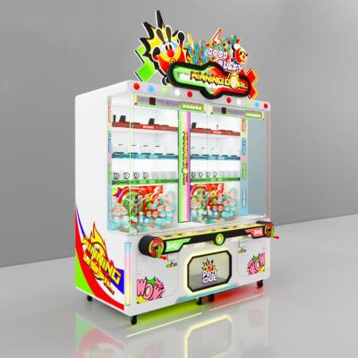 China Coin Operated Shake Ball Prize Machine 2 Players with CE Safety Certifications for Arcade Game Stores for sale