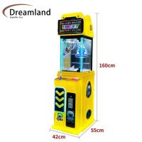 China Dreamland Mini Claw Machine 55x42x160cm CE Certified 1 Player Plush Toy Game for sale
