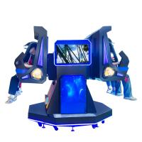 China 9D VR Roller Coaster Simulator Double Seats | Interactive 360° Rotation Virtual Reality Ride Arcade Machine for Sale for sale