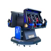 China 9D VR Roller Coaster Simulator Double Seats | Interactive 360° Rotation Virtual Reality Ride Arcade Machine for Sale for sale