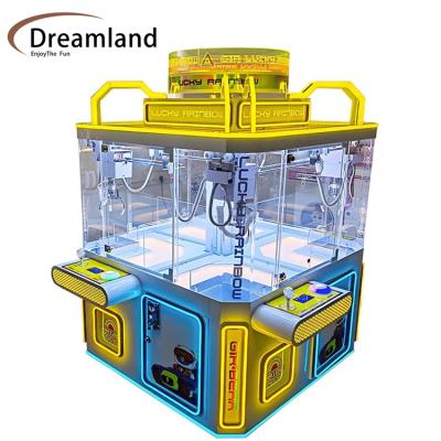 China Dreamland 4-Player Mid Island Claw Machine 135cm Arcade Game for Coin Operated Centers for sale