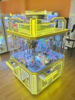 China 4 Player Mid Island Claw Machine 300W Commercial Arcade Vending Game with 360 Degree Design for sale