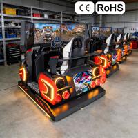 China 32 Inch 3 Screen 6 Axis Racing Simulator Triple Screen Arcade Machine for Game Centers for sale