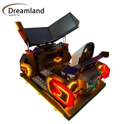 China Commercial 6-Axis 3-Screen Racing Simulator 32in Arcade Machine for Entertainment Venues for sale