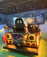 China Commercial 6-Axis 3-Screen Racing Simulator 32in Arcade Machine for Entertainment Venues for sale
