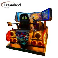 China 6 Axis Triple Screen Racing Simulator 32 Inch 6 DOF Motion Motor Arcade Game Machine for sale