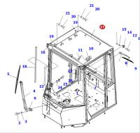 China Komatsu Wheel Loader Original WIRING HARNESS 418-926-3891 for sale