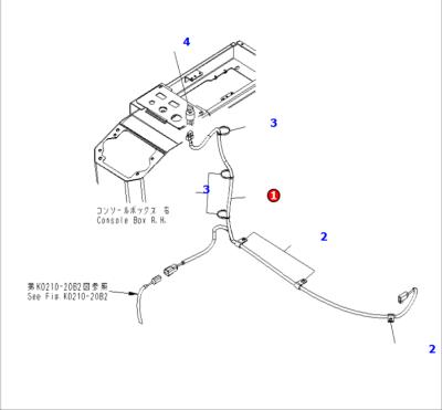 China Komatsu Wheel Loader Original WIRING HARNESS 419-879-3130 for sale