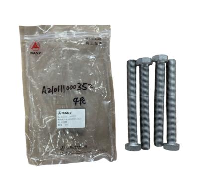 China A210111000352 OEM Sany Bolt Excavator Bolt for Sany Spare Parts Replacement for sale