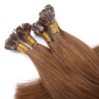 China 100g Remy Human Hair Weft Hand Tied Extensions 18-22inch Double Drawn Sew In for sale