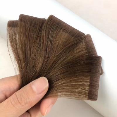 China Double Drawn Tape In Hair Extensions 100% Remy Human Hair 120g 10-32inch for Black Hair for sale