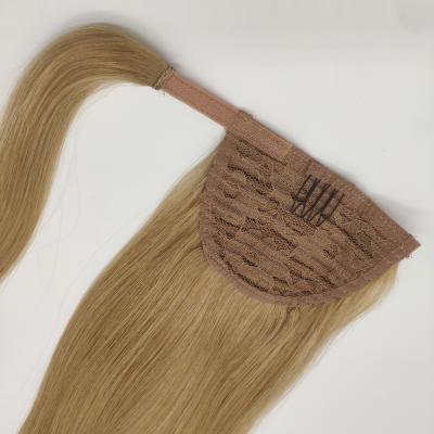 China Suborui 120g DIY Ponytail Hair Extension Straight Heat Resistant Fiber 12 inch for sale