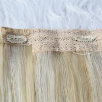 China 100% Remy Human Hair Flip In Hair Extensions Straight 10-32 Inch 120g for sale