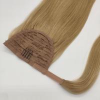 China 120g DIY Ponytail Hair Extension Straight Heat Resistant Fiber 12 inch 4.9oz for sale