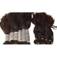China 100% Remy Human Hair Bulk 120g 40 Inches Straight Braiding Hair Extensions for sale