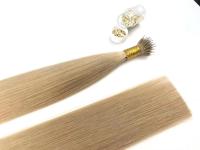 China 100% Remy Human Hair Nano Ring Pre Bonded Hair Extensions 10-32 Inch Straight for sale